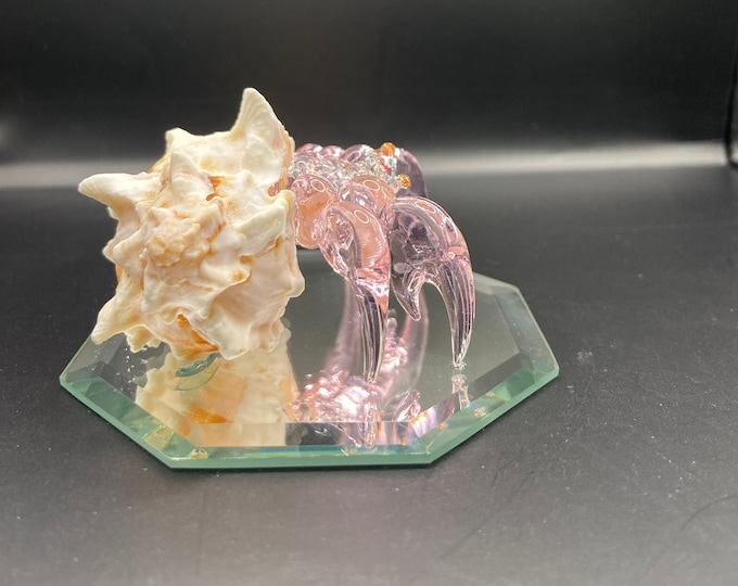 Hand Made Glass Crab Hermie the Crab - Etsy