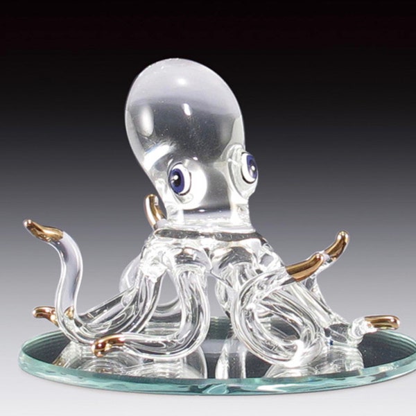 Blown Glass Octopus - Etsy