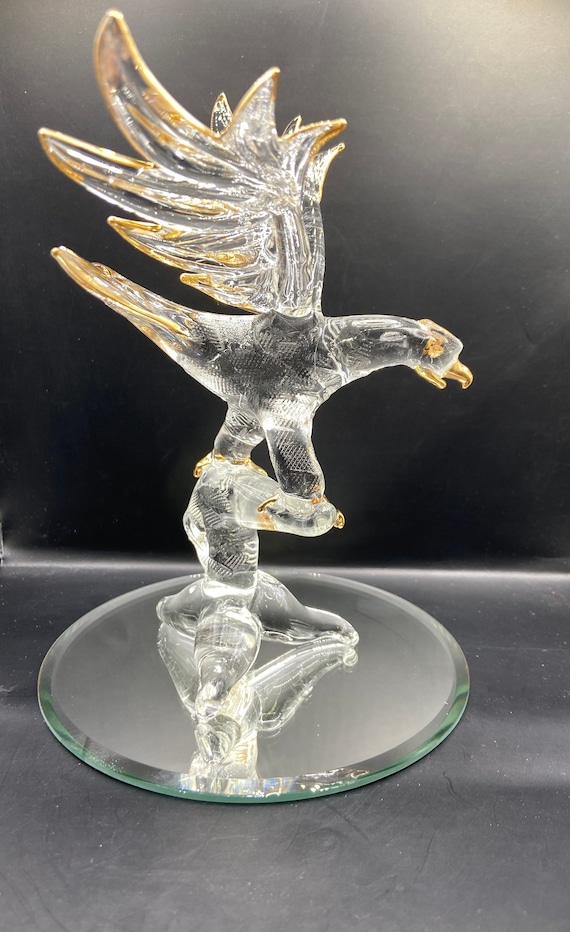 Handmade Glass Eagle Bald Eagle American Eagle Etsy