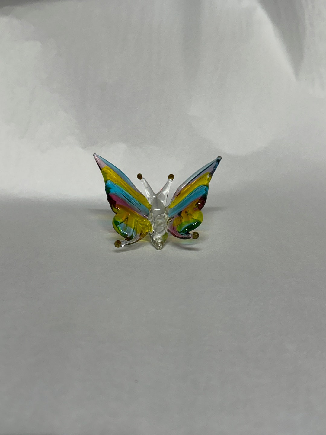 Handmade Large Blown Glass Butterfly - Etsy