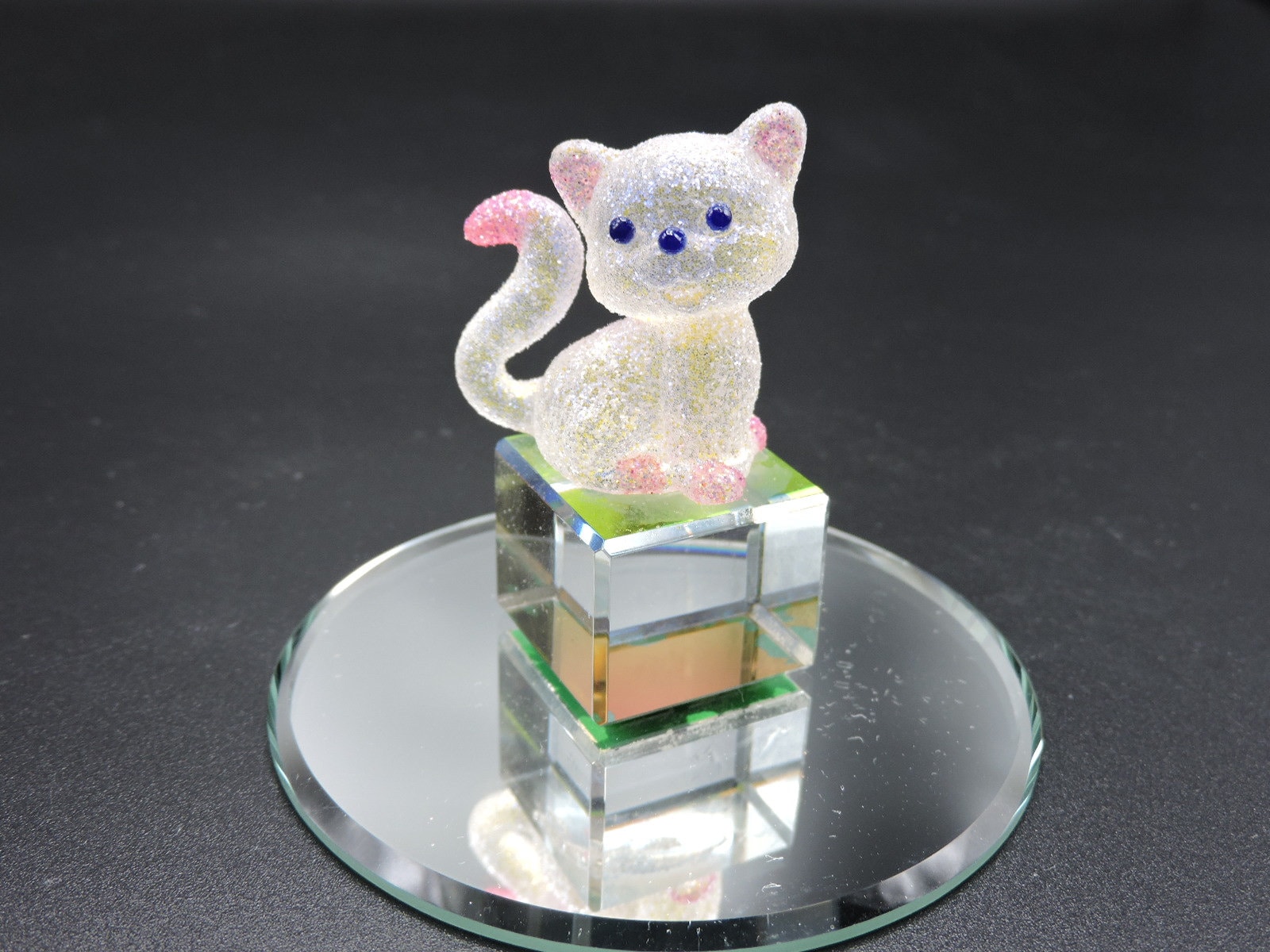 Hand Made Glass Cat Miss Priss - Etsy
