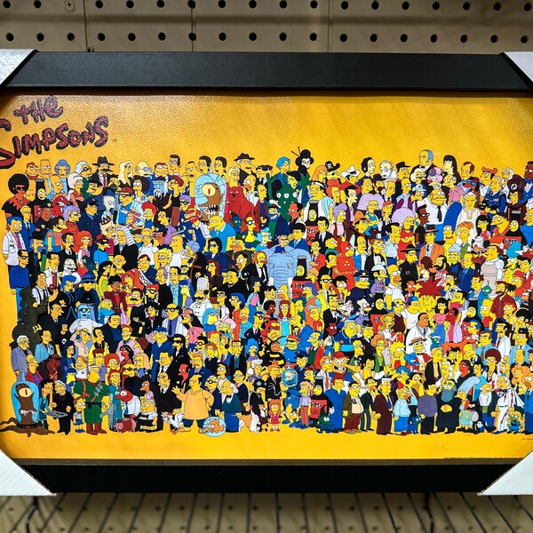 Simpsons Poster - Etsy UK