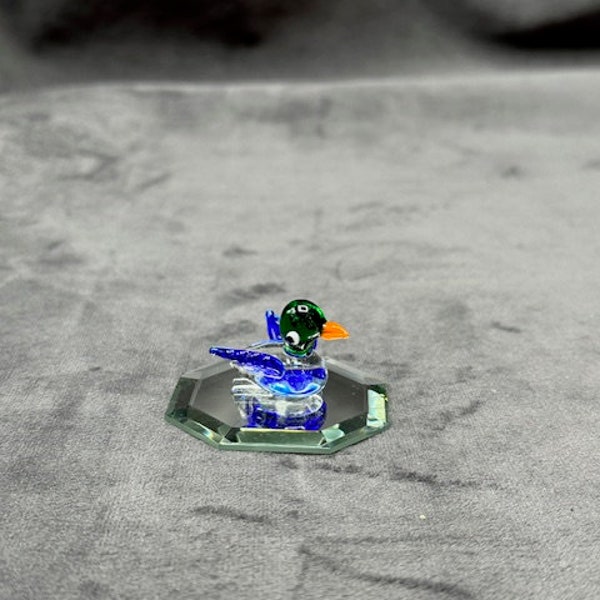 Mini Glass Ducks - Etsy