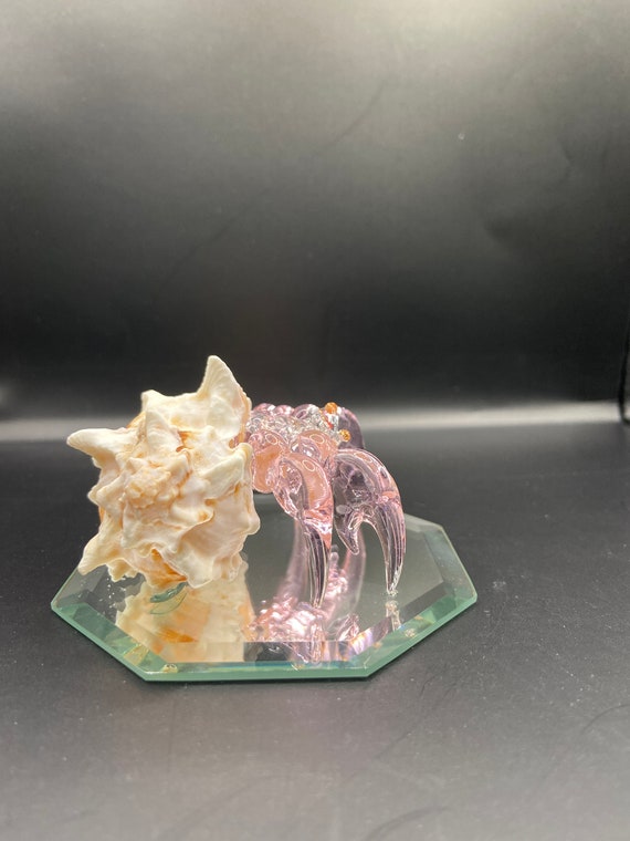 Hand Made Glass Crab Hermie the Crab | Etsy