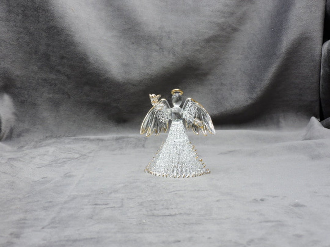 Handmade Glass Angel Releasing Dove - Hope Angel (medium) - Etsy