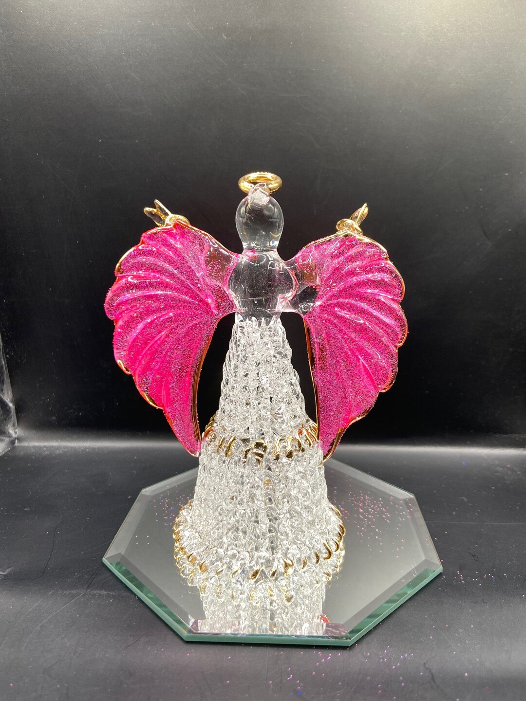 Handmade Glass Angel Hope Angel - Etsy