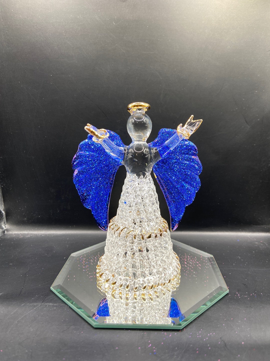 Handmade Glass Angel - Hope Angel - Etsy