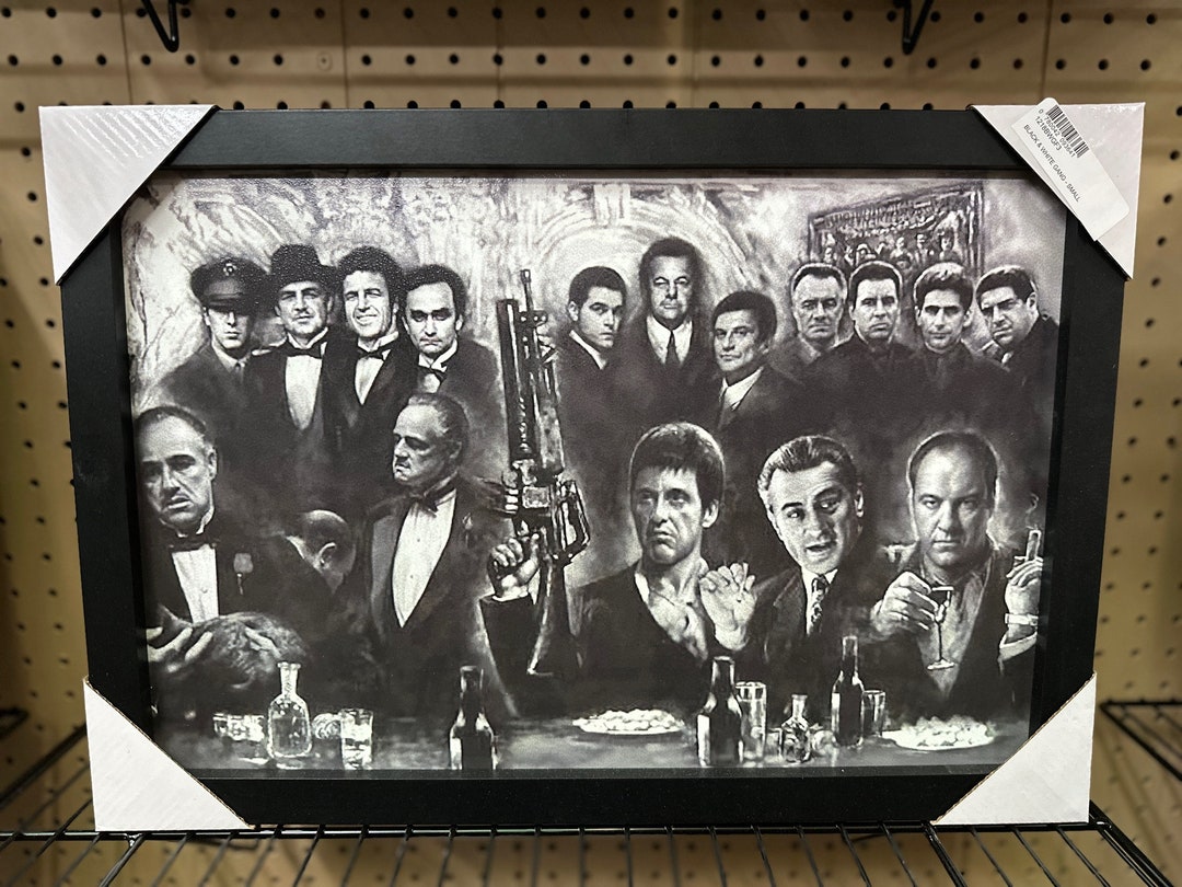 Old School Gangsters Framed Print - Etsy