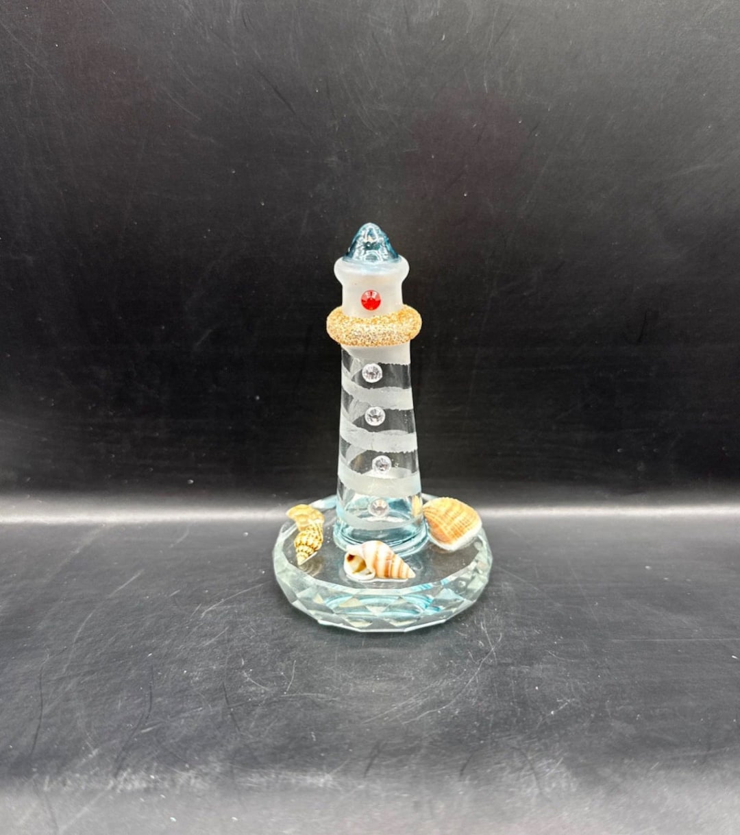 Handmade Glass Lighthouse - Etsy
