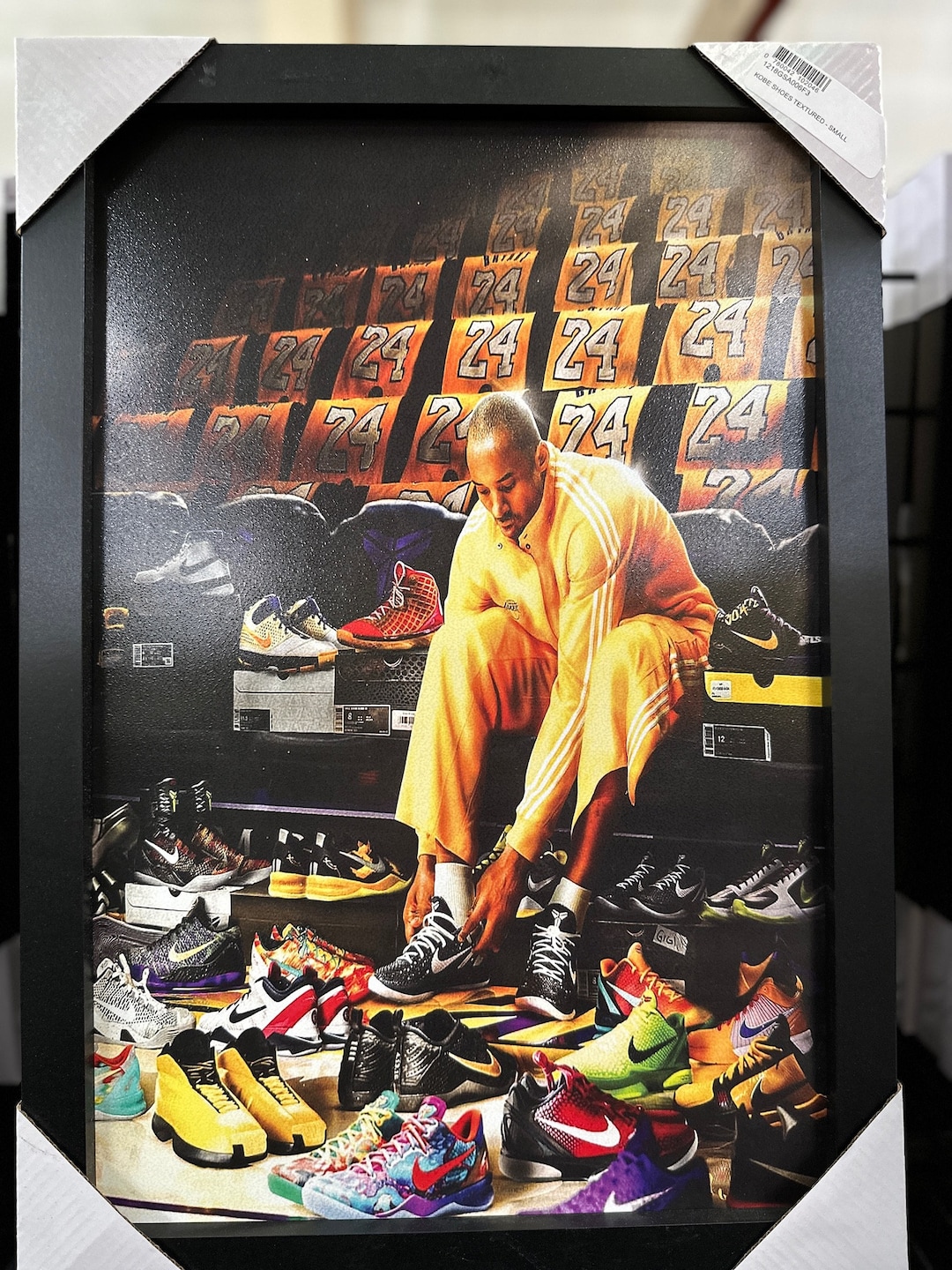 Lakers Kobe Bryant Shoe Collection - Framed Print - Etsy