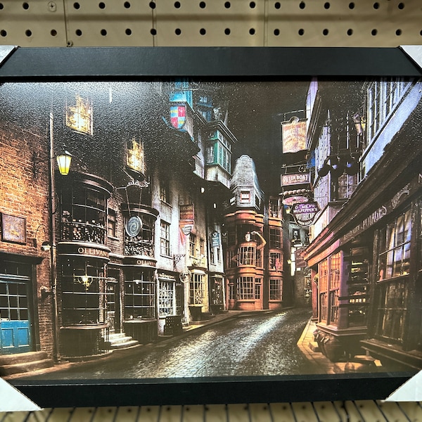 Diagon Alley Framed Print - Etsy