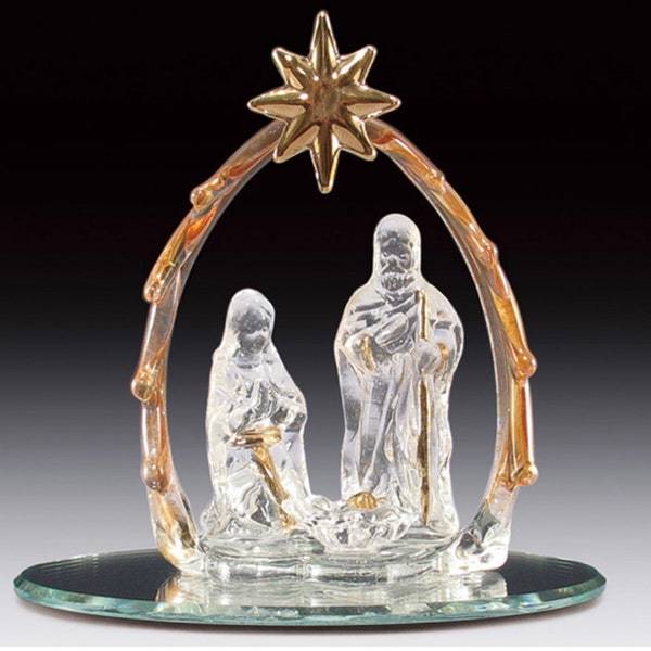 Glass Nativity - Etsy