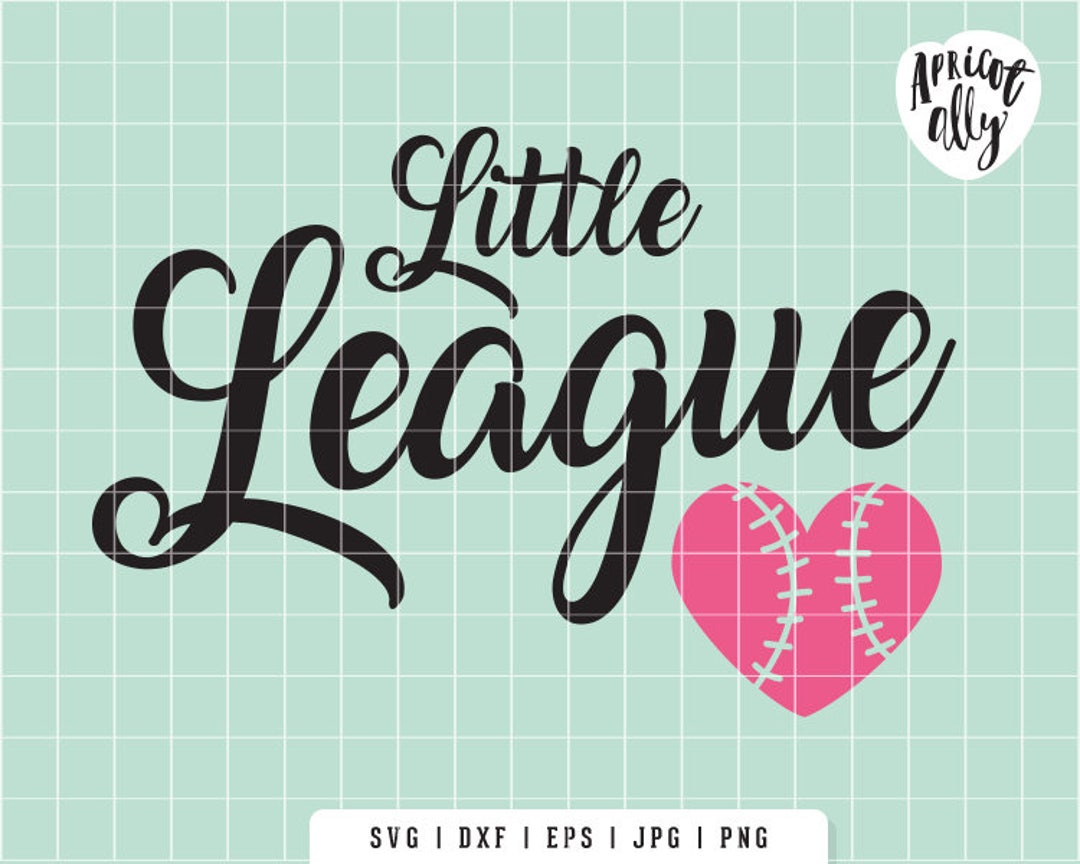 SVG Little League, Little League SVG T-shirt, Cutting File, PNG, Eps ...