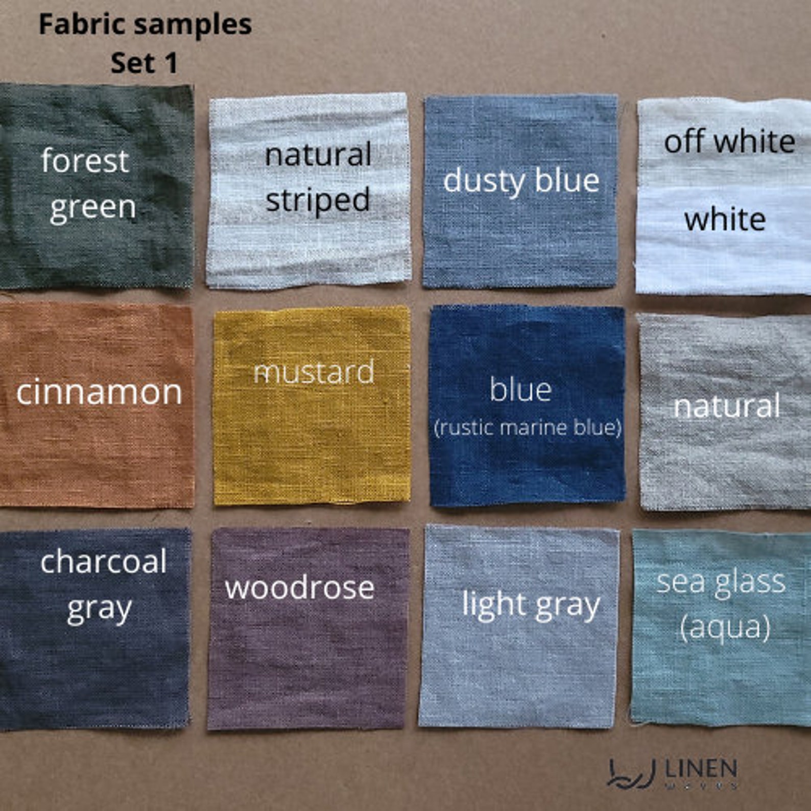 Linen Duvet Cover in Dusty Blue. Linen Bedding in Various | Etsy