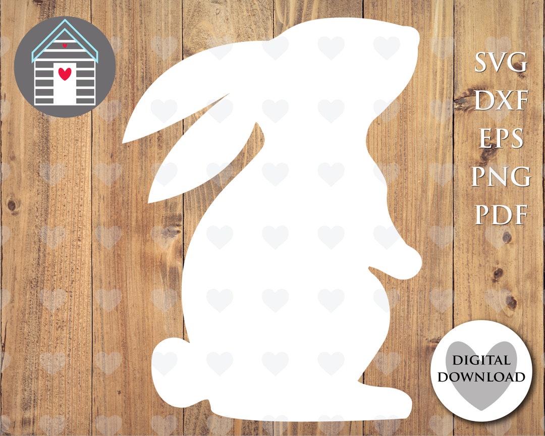 SVG Hase Silhouette - Osterhase - Digital Cut File - EPS - PNG - Dxf ...