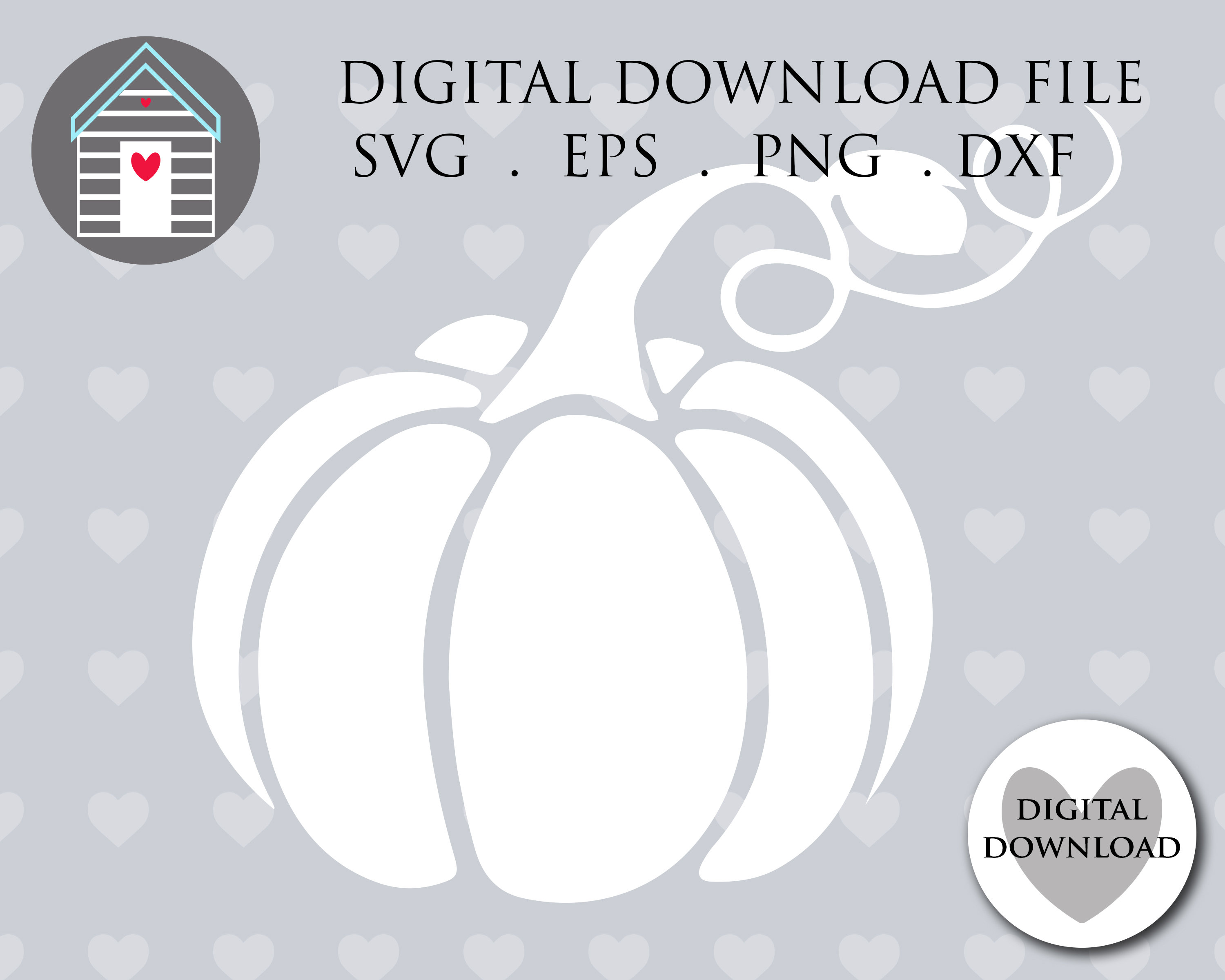 SVG Autumn Fall Pumpkin Cut File EPS PNG Svg Dxf File | Etsy