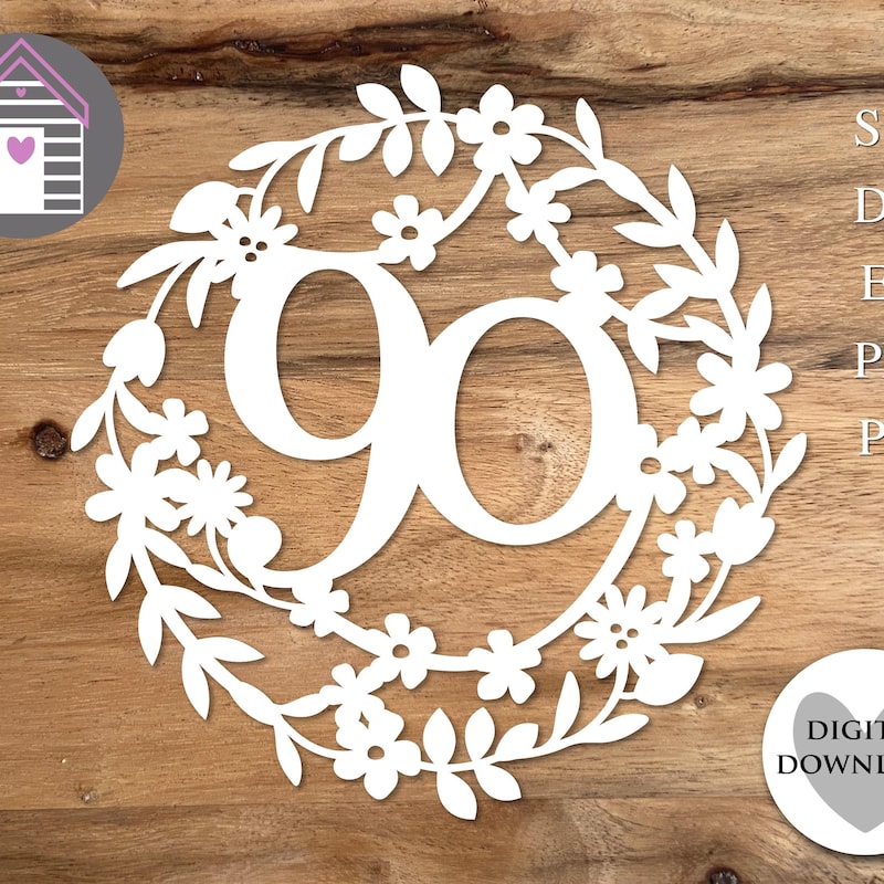 Age 90 Ninety Birthday Card - Etsy