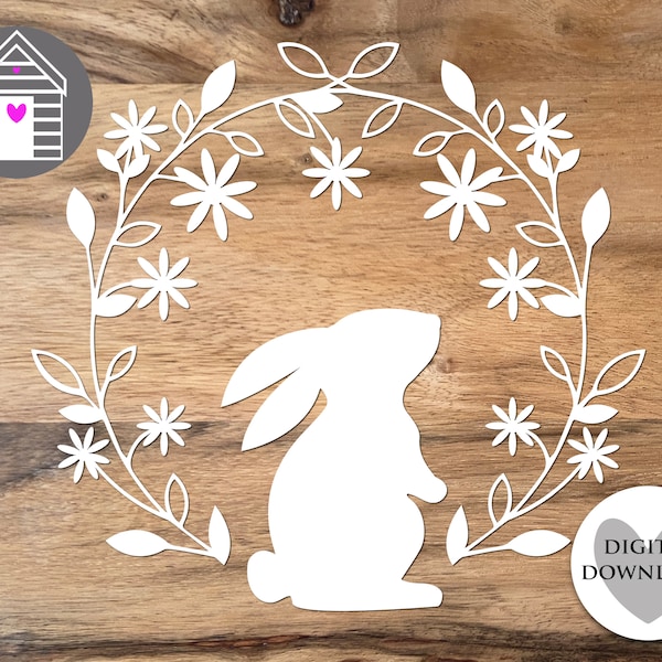 Easter Bunny Wreath - Etsy