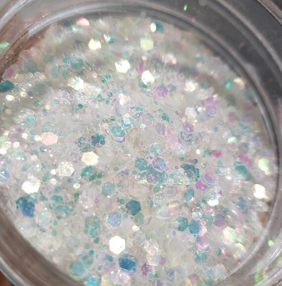Tinkerbell Holographic CHUNKY glitter. Epoxy glitter Tumbler | Etsy