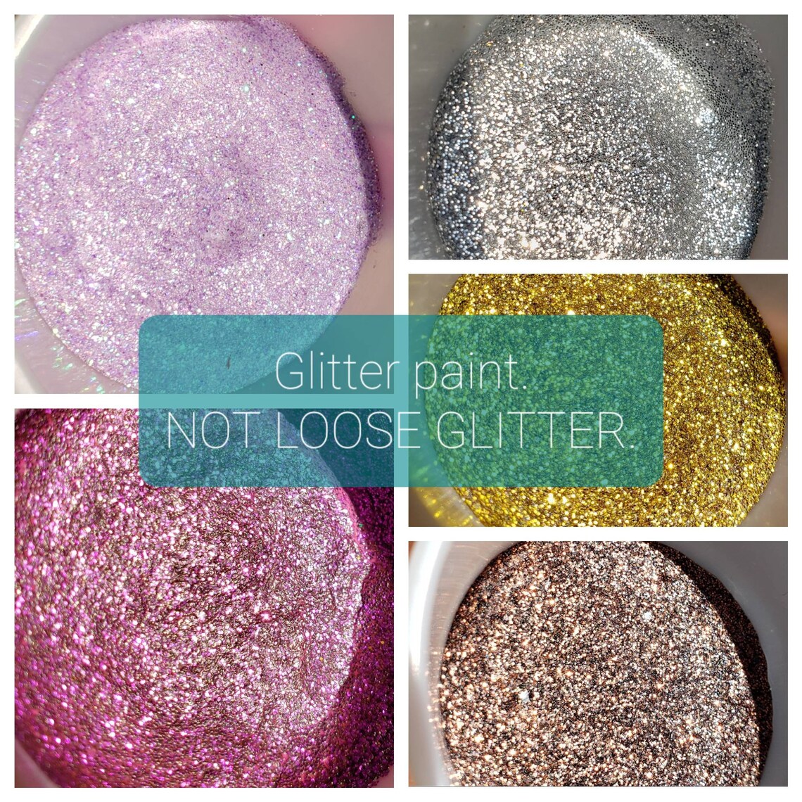 White Extra Fine NO MESS Glitter Paint. Glitter, Sparkle, Sign Making ...