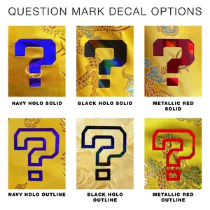 Question Mark Lampshade Hat With LED Party Lights - Gold Oriental Lamp ...