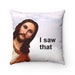 Jesus Meme Throw Pillow Funny Cushion Cover Insert - Etsy