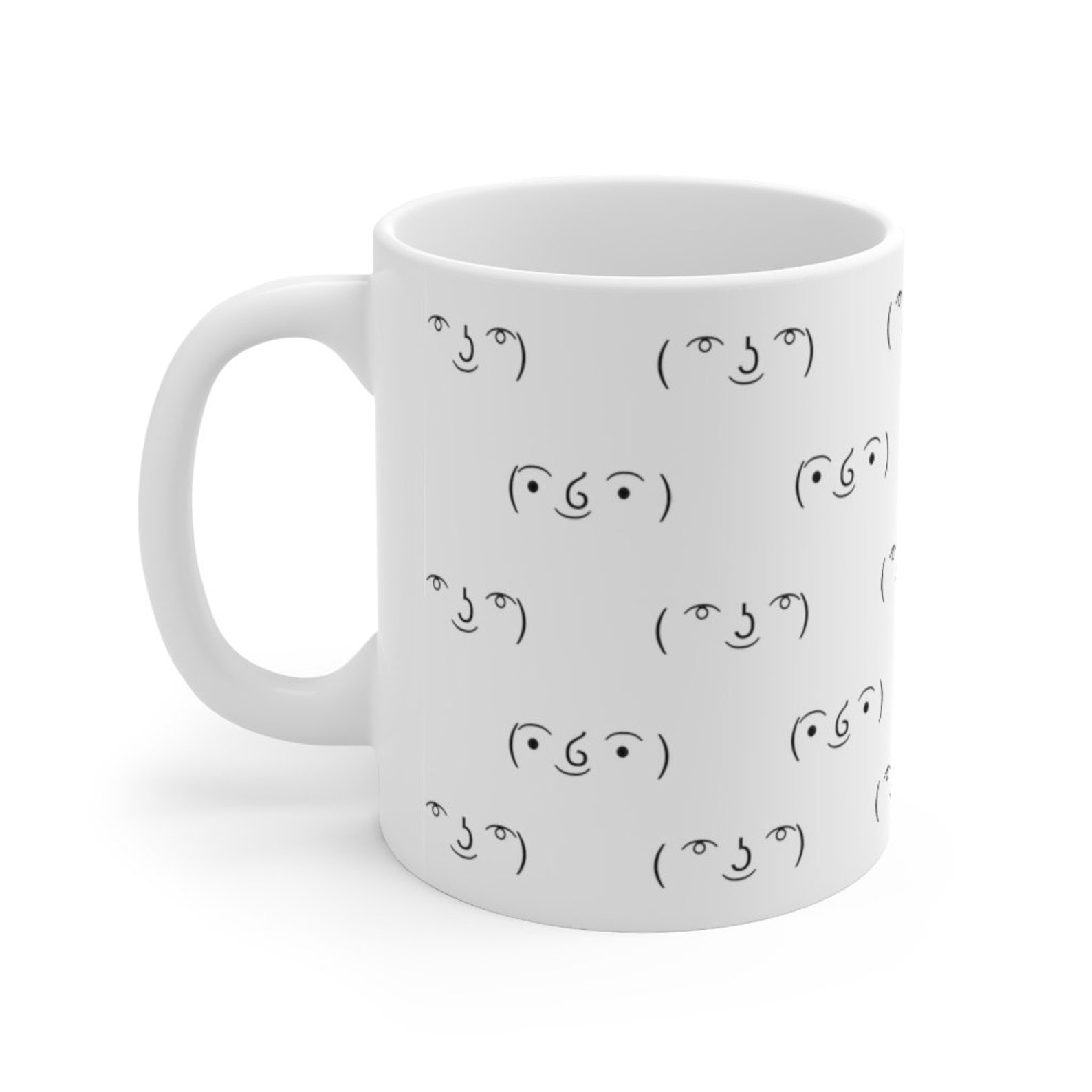 Lenny Face Mug ASCII Emoji Meme Coffee Mug 11oz Funny - Etsy