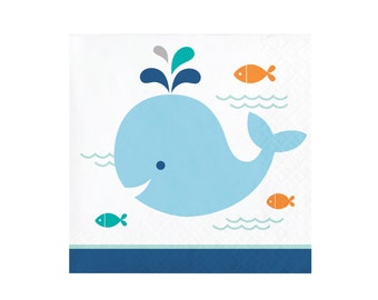 Whale Napkins | Etsy
