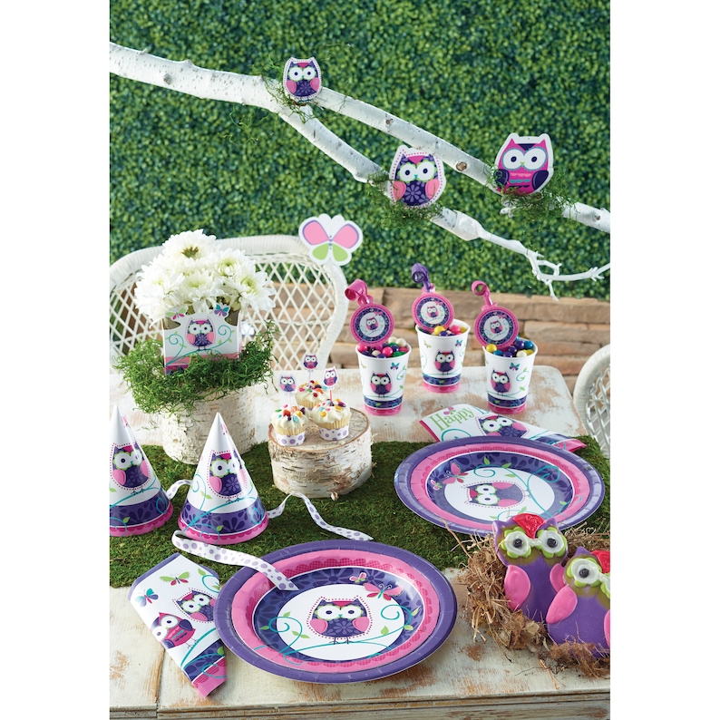 Owl Lunch Plates | Etsy