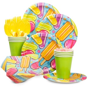 8 Guest Popsicle Party Pack - Etsy
