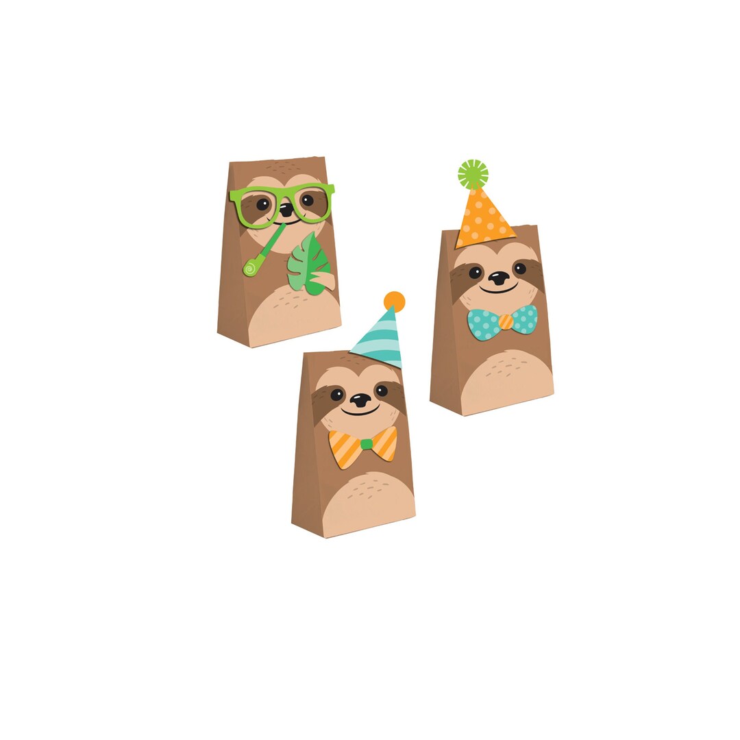 DIY Sloth Treat Bags - Etsy