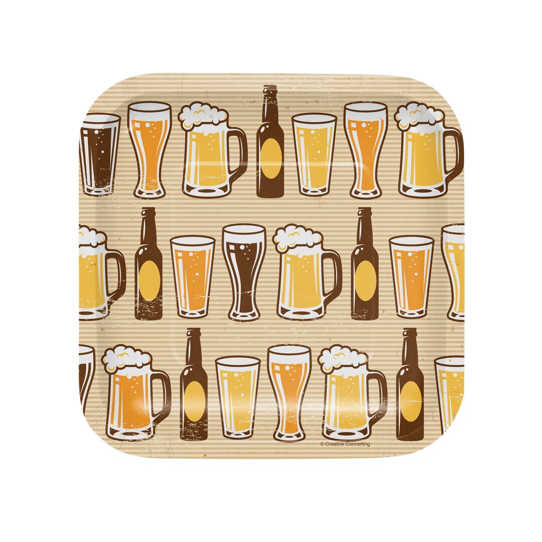 Beer Theme Cake Plates - Etsy
