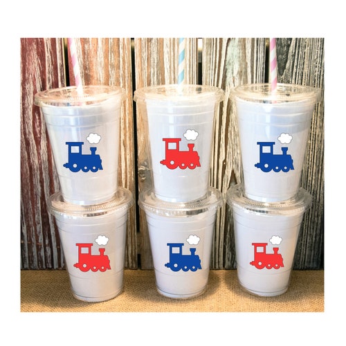 Train Birthday Train Party Train Cups Train Plates First - Etsy