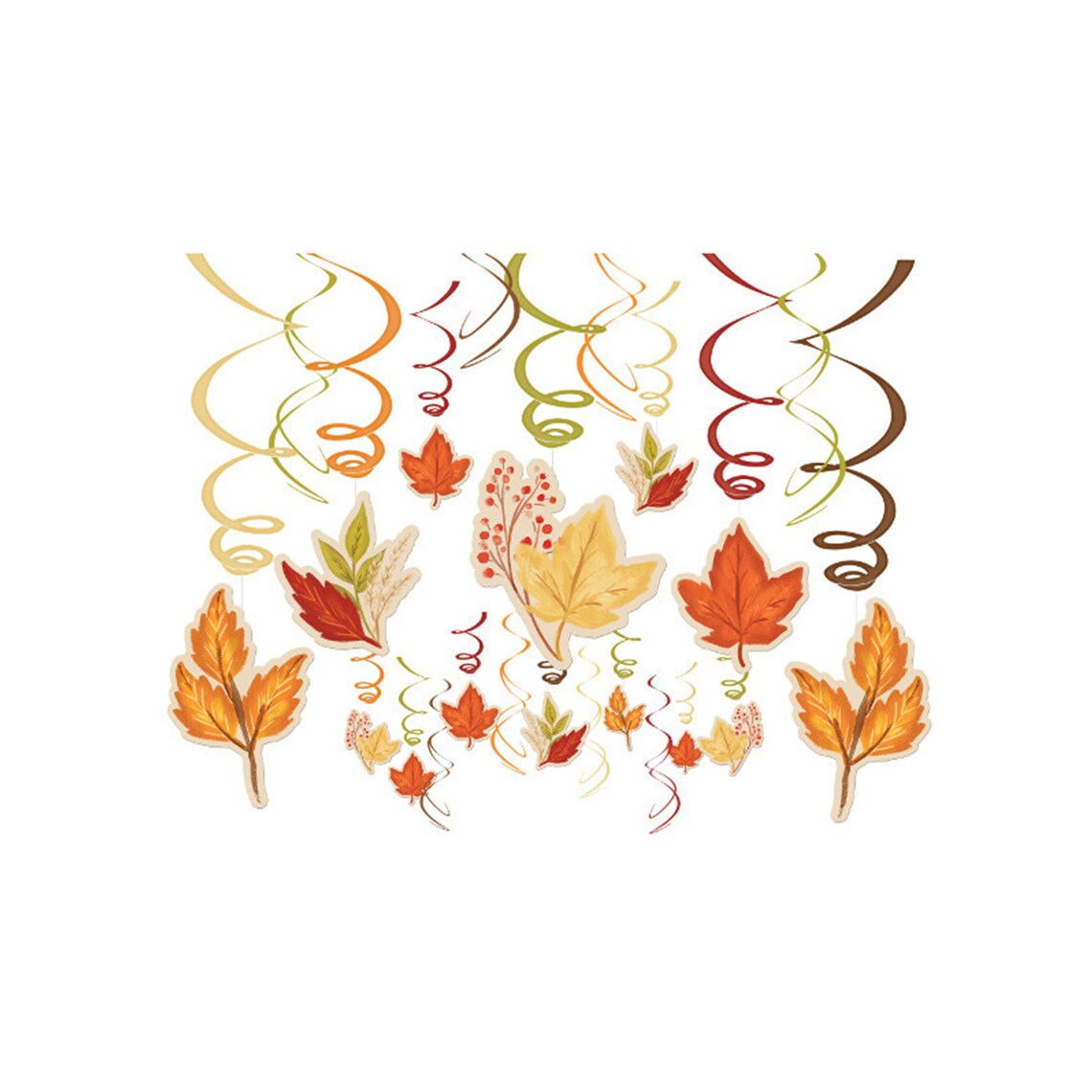 Fall Leaf Hanging Decor - Etsy