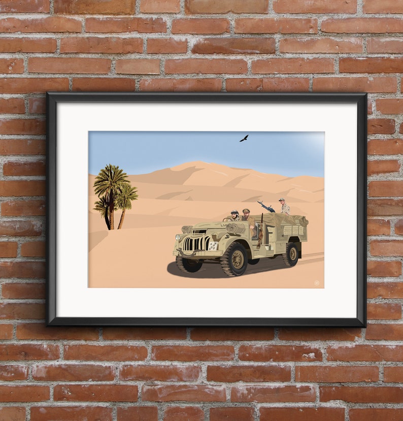 Desert Patrol British Army Long Range Desert Group - Etsy