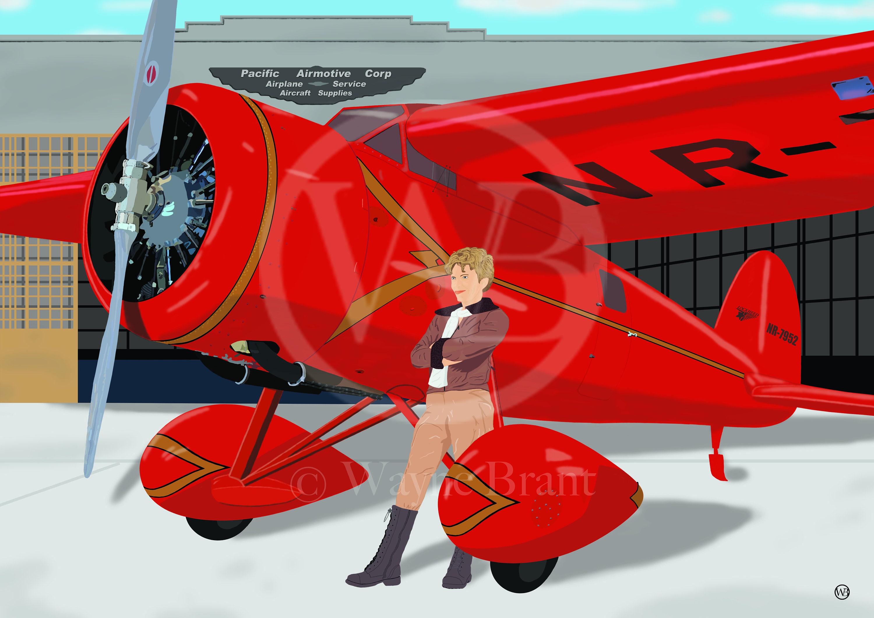 Amelia Earhart Lockheed Vega