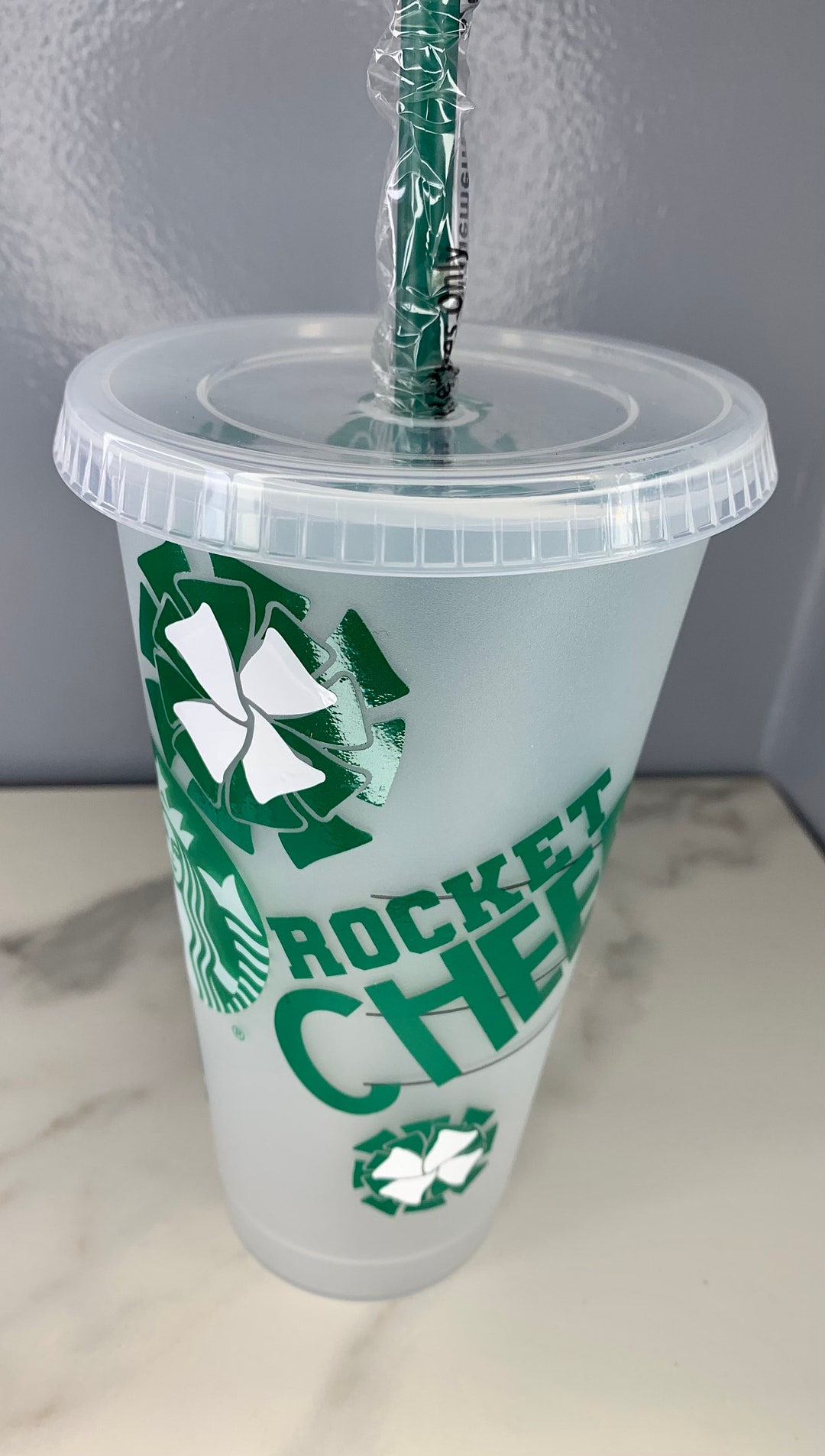 Reeths-puffer Cheer Starbucks Cup Personalized, Custom Starbucks Cold ...