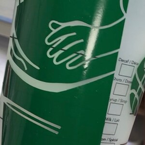 Reeths-puffer Cheer Starbucks Cup Personalized Custom - Etsy
