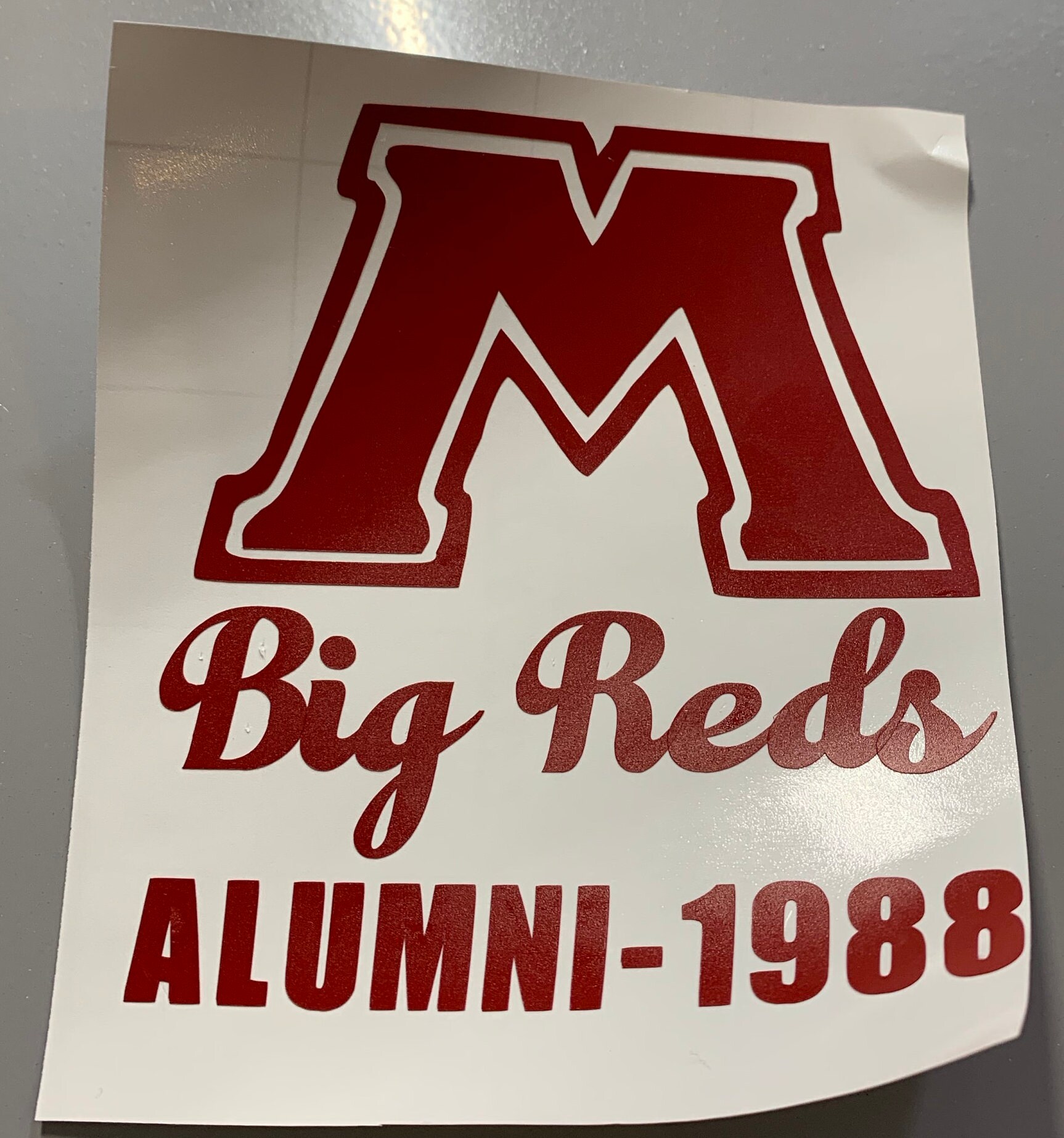 Custom Decal-lansing Sexton High School Alumni - Etsy