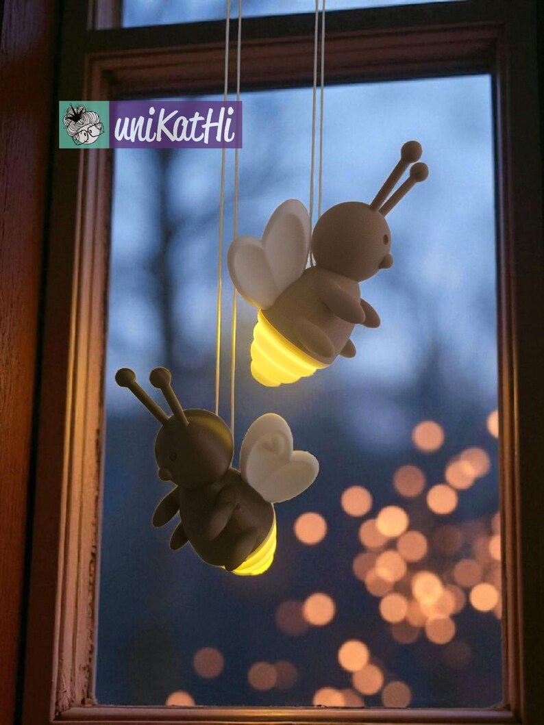 3D Print File, Commercial License, Firefly "lumi", 3mf, Hanging ...