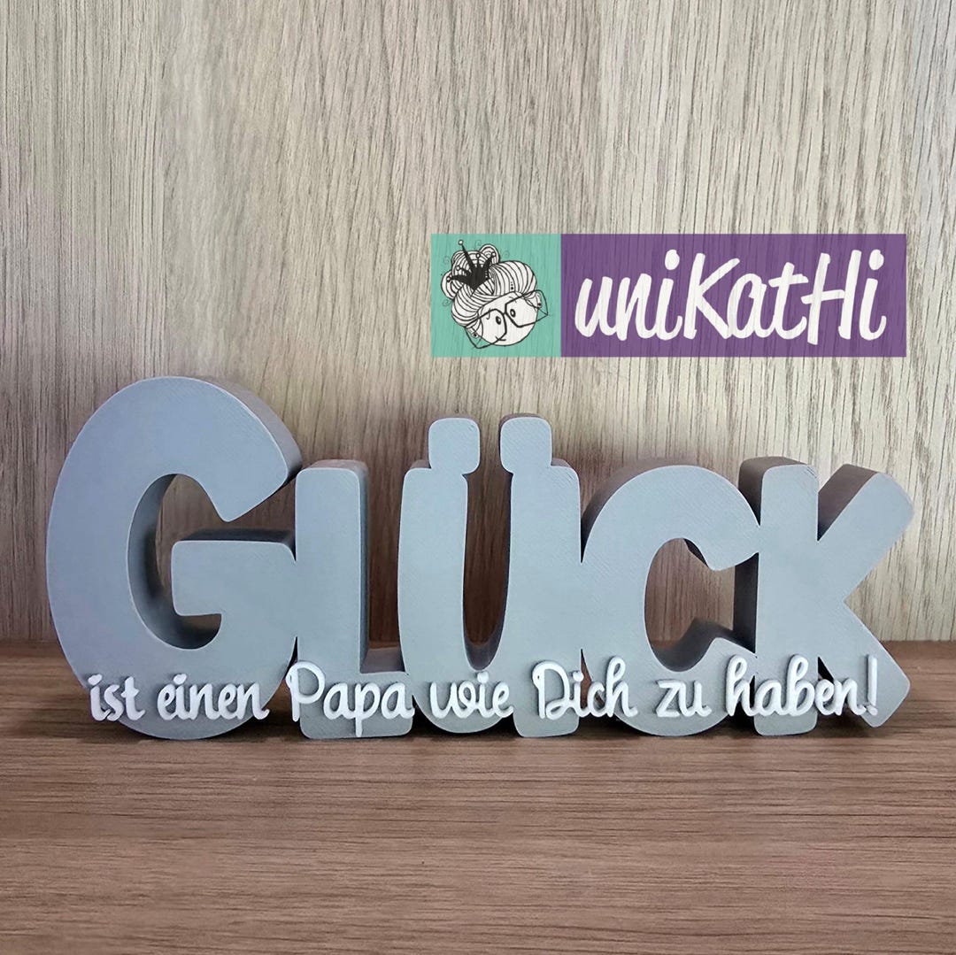 3D Print File Private, Lettering "happiness is Having a Dad Like You ...