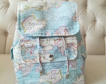 Map bag | Etsy