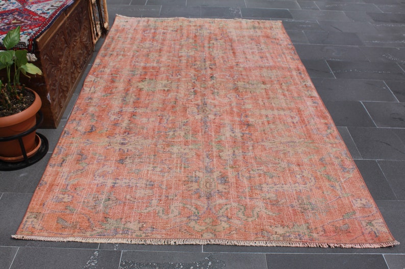 Turkish Rug Blue Area Rug Boho Rug Oushak Rug Home Decor - Etsy