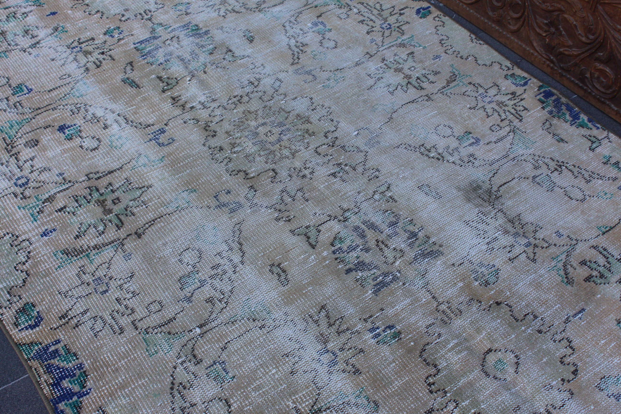 Turkish Vintage Rug, Large Rug, Bohemian Rug, Handmade Boho Turkish Vintage Rug, Large Rug, Bohemian Rug, Handmade Boho