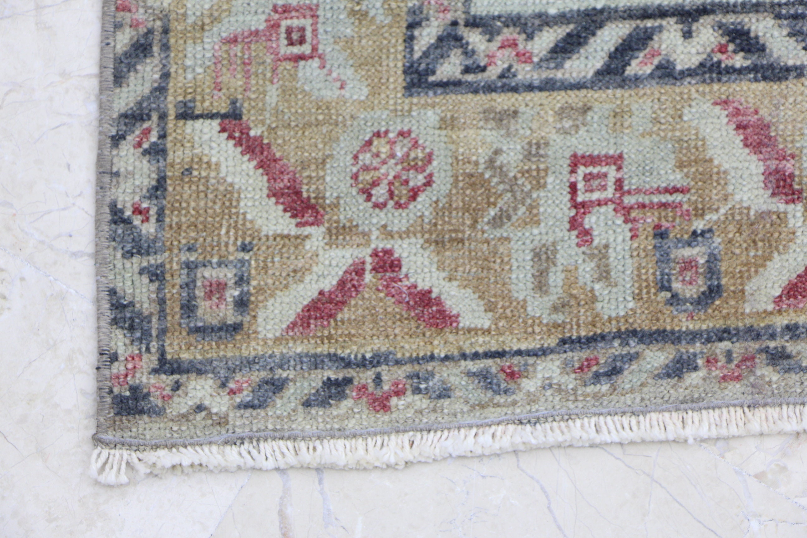 Turkish rug handknotted rug vintage rug 5.2 x 10.1 ft Free | Etsy