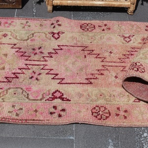Vintage Pastel Color Runner Rug, Free Shipping 2.6 X 10.7 Ft Anatolian ...