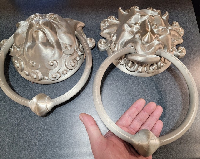 Labyrinth Inspired Door Knockers 3D Printed Full Set Multiple Sizes - Etsy