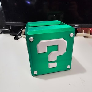 Super Mario Item Box (question Box) Tissue Cover - Etsy