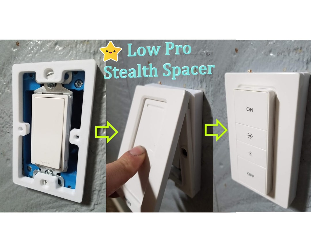 The Original Philips Hue Low Pro Stealth Decora Spacer - Etsy