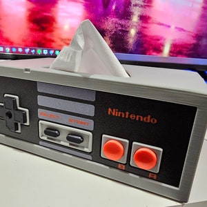 NES Controller Tissue Cover Box - Etsy